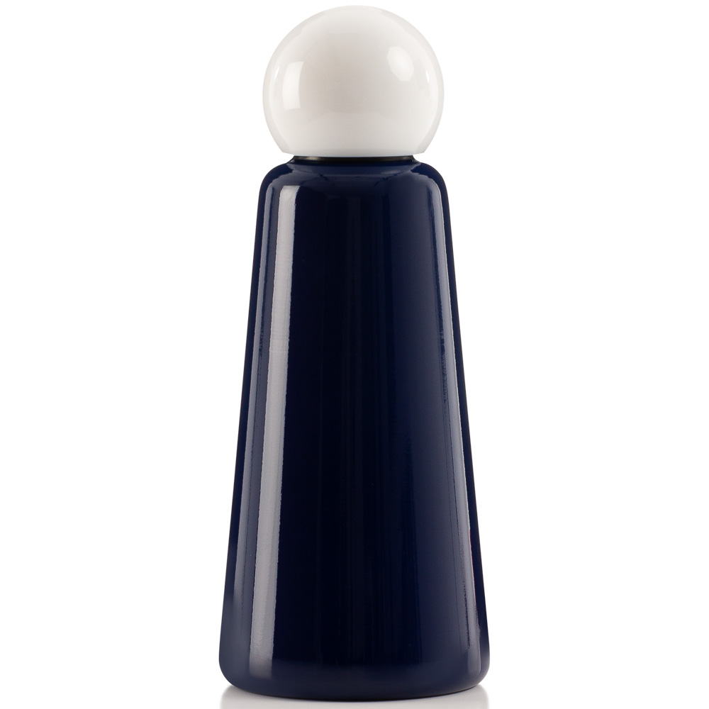 Lund London Skittle Water Bottle 500ml - Indigo & White - Artique Objectz