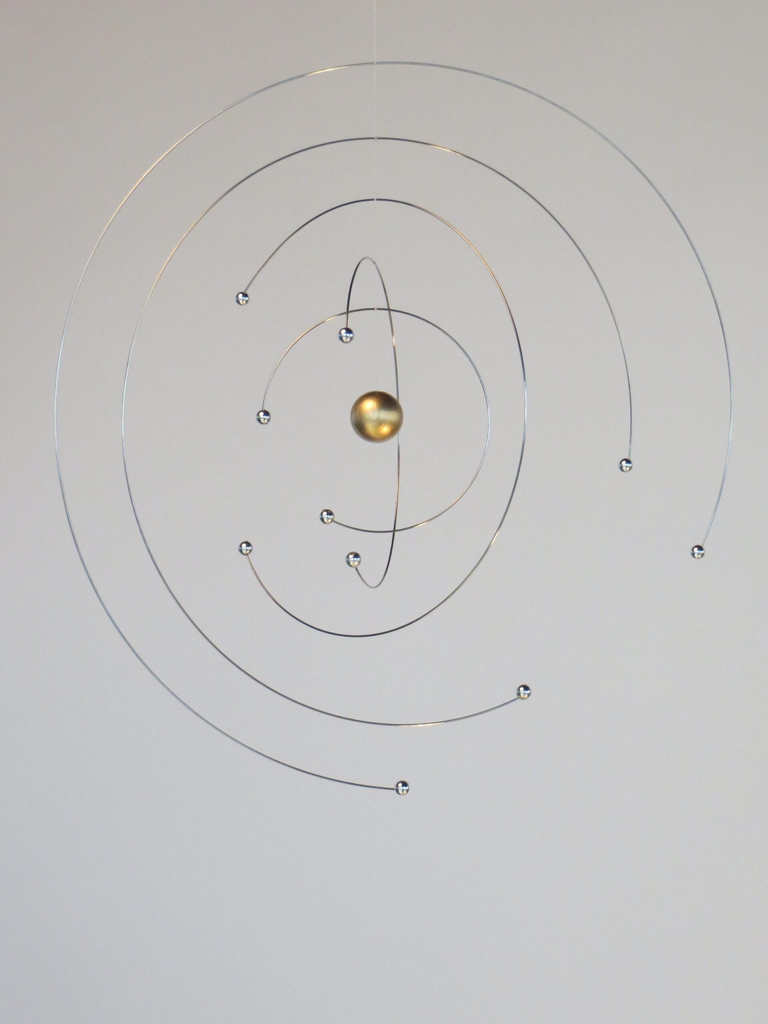 Flensted Mobiles Niels Bohr Atom Model Mobile - Artique Objectz